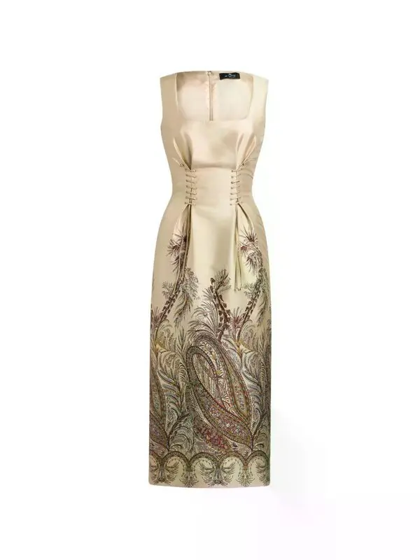 Etro Paisley Dress - Neutrals