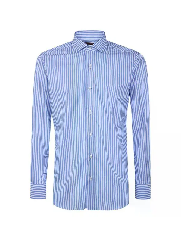 BARBA NAPOLI Striped Shirt