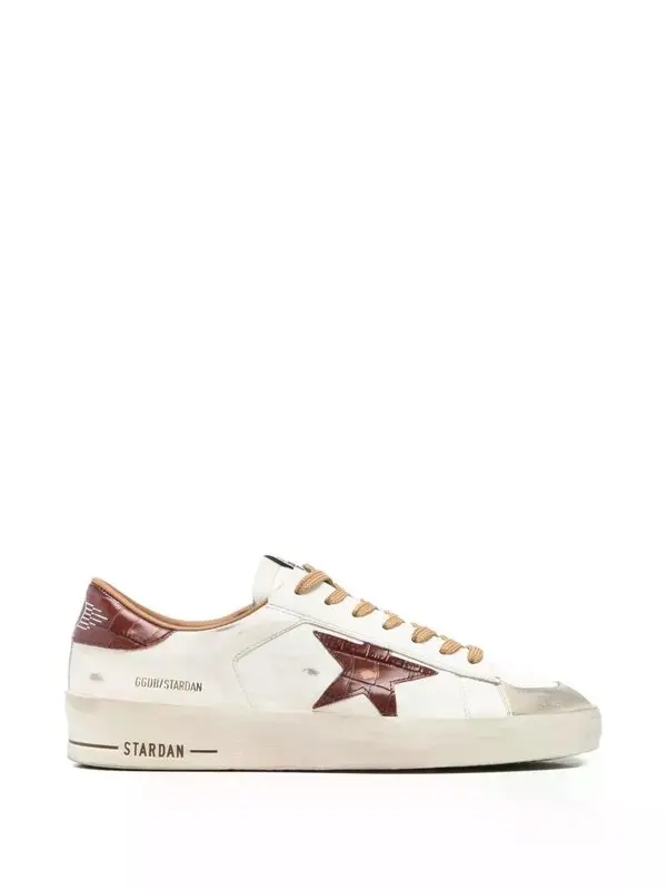 GOLDEN GOOSE Star Appliqué Sneakers - Neutrals