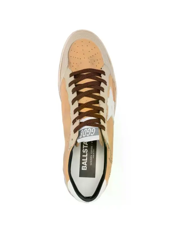 GOLDEN GOOSE Star Detail Suede Sneakers - Neutrals