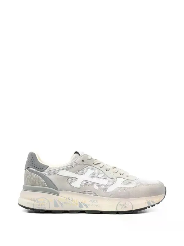Premiata Mick 0.1 8117 Perforated Sneakers - Grey
