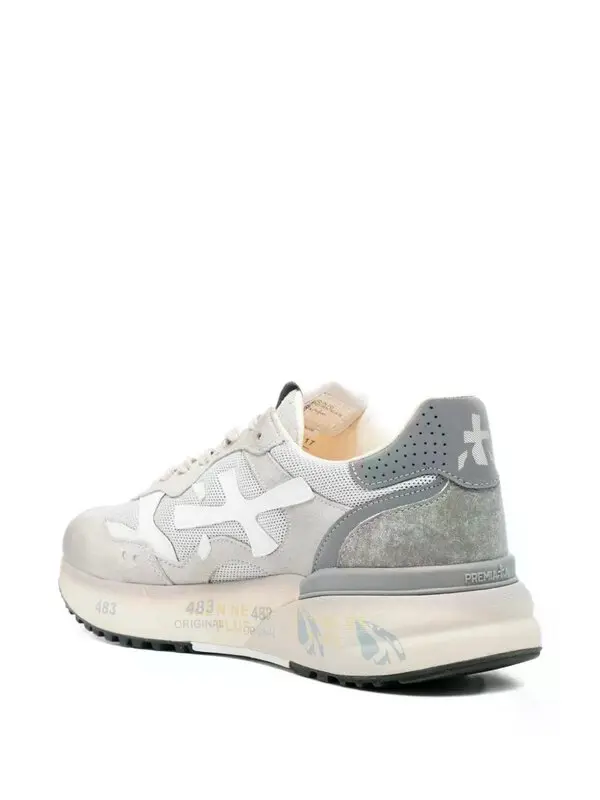 Premiata Mick 0.1 8117 Perforated Sneakers - Grey