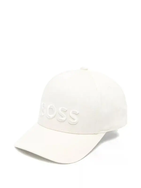 BOSS Logo-lettering Baseball Cap - Neutrals