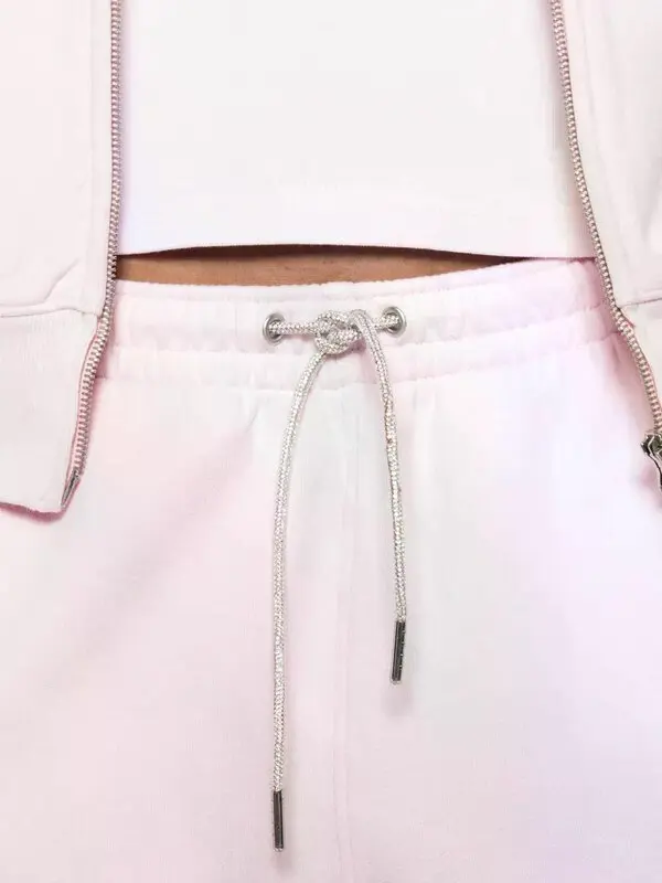 Alexander Wang Rhinestone-drawstring Track Pants