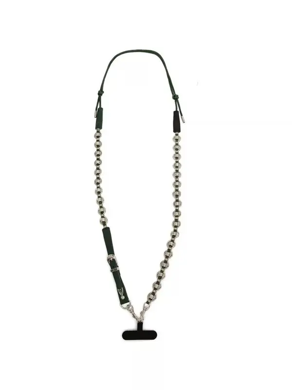 Toga Too Ring Metal Phone Strap - Silver