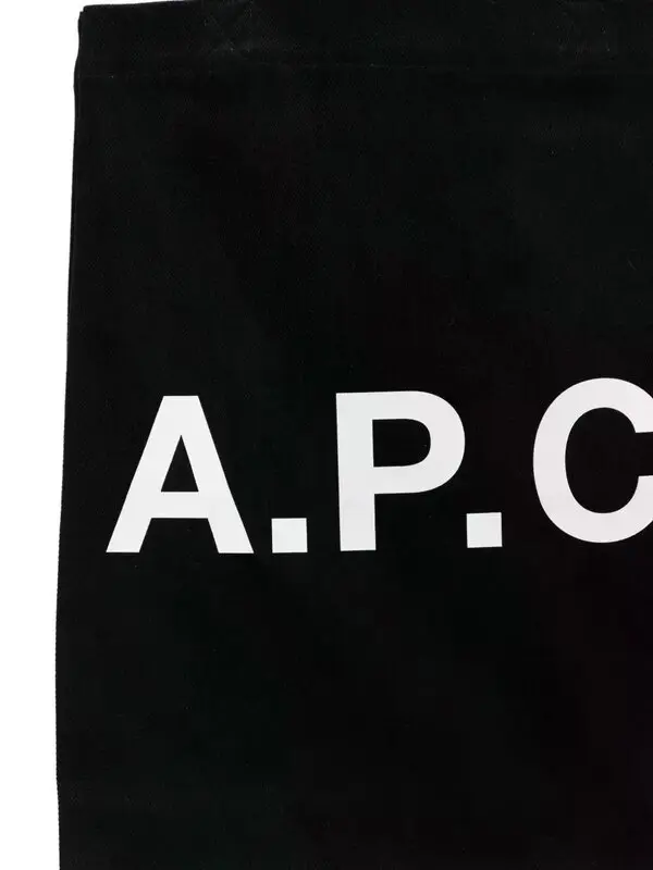 A.p.c. Text Shoulder Bag