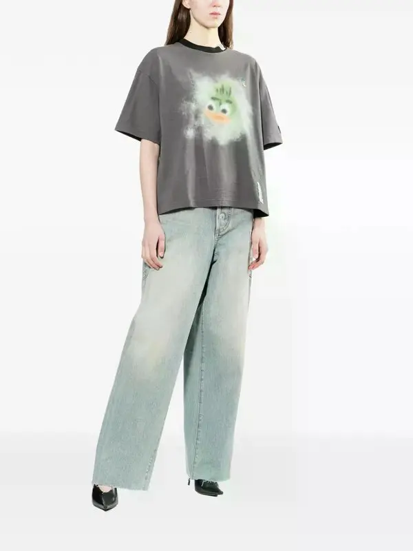 Mihara Yasuhiro Graphic-print T-shirt - Grey