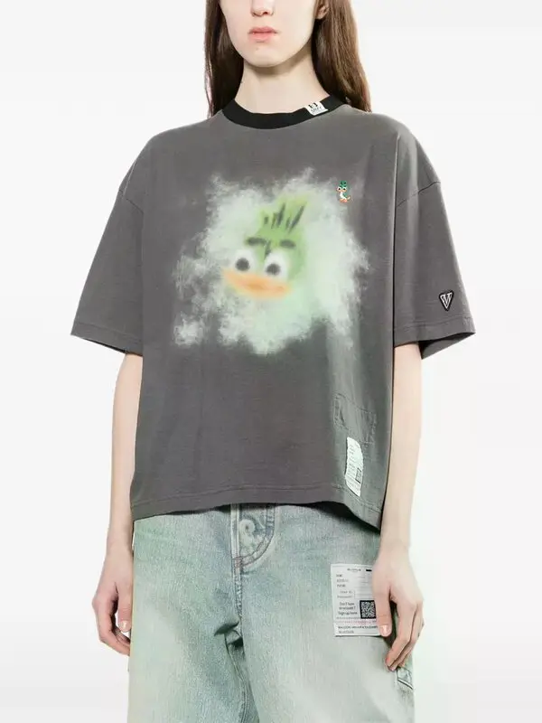 Mihara Yasuhiro Graphic-print T-shirt - Grey