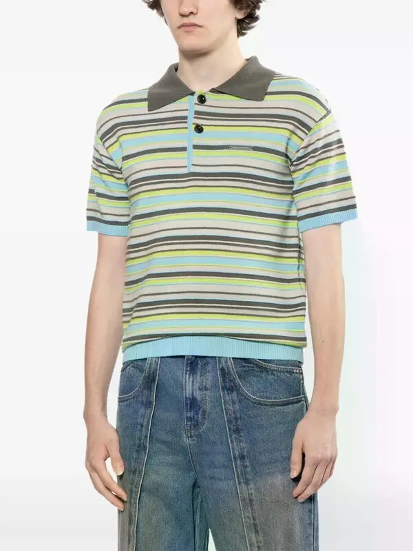 Andersson Bell Striped Polo Shirt