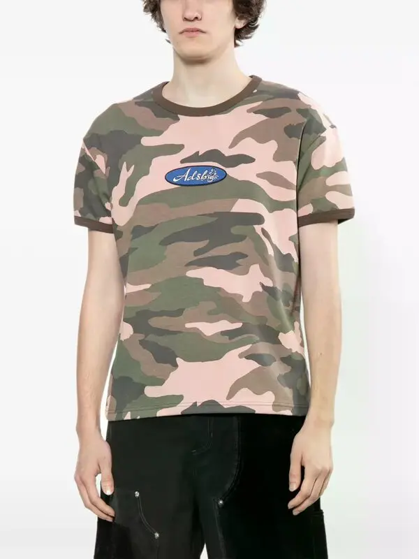Andersson Bell Camouflage-print T-shirt