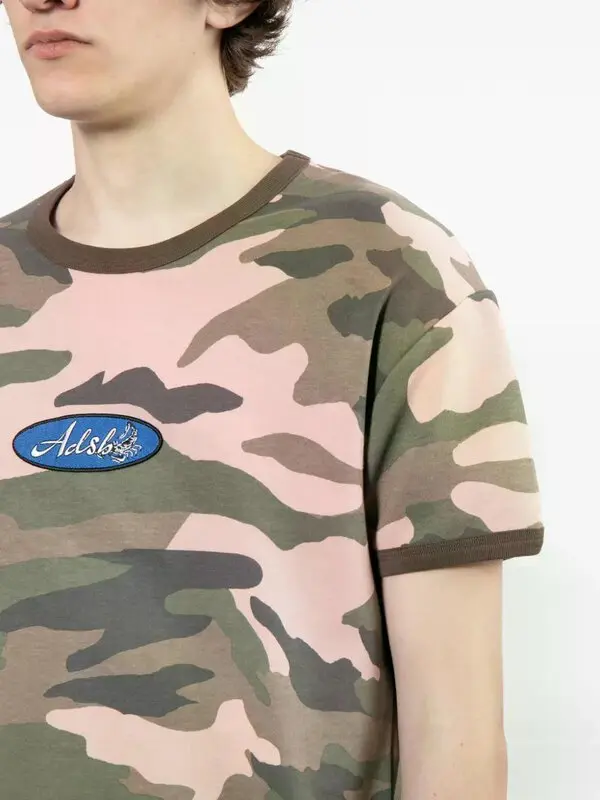 Andersson Bell Camouflage-print T-shirt