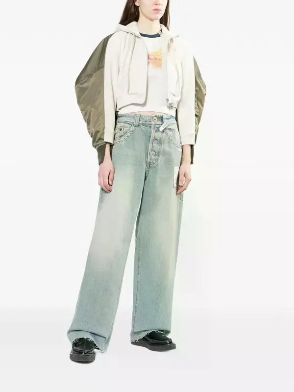 Mihara Yasuhiro Logo-patch Jeans