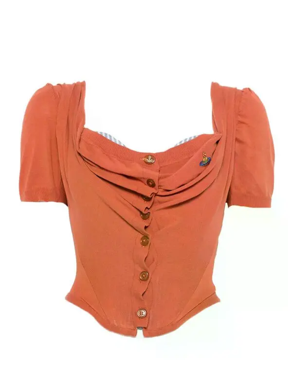 VIVIENNE WESTWOOD Short-sleeve Blouse - Orange