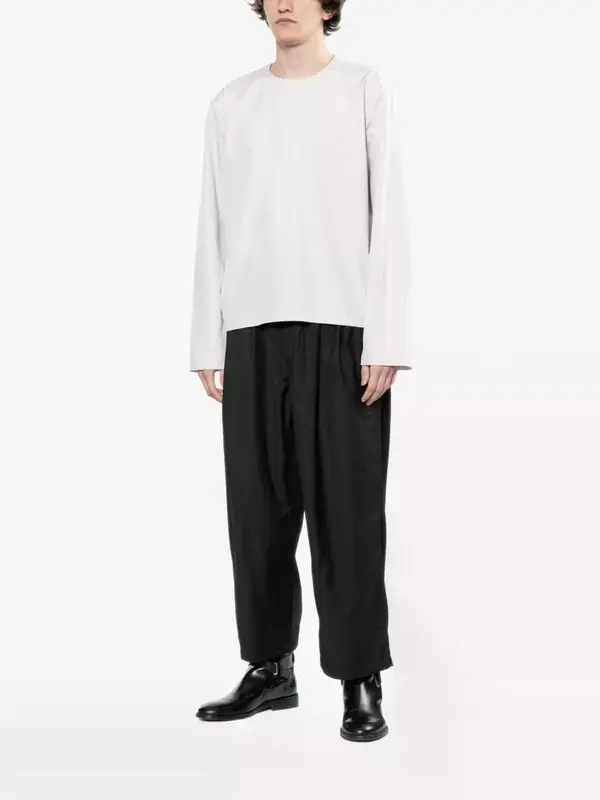 RIER Niløs Long Sleeve Shirt With Button Back Detail