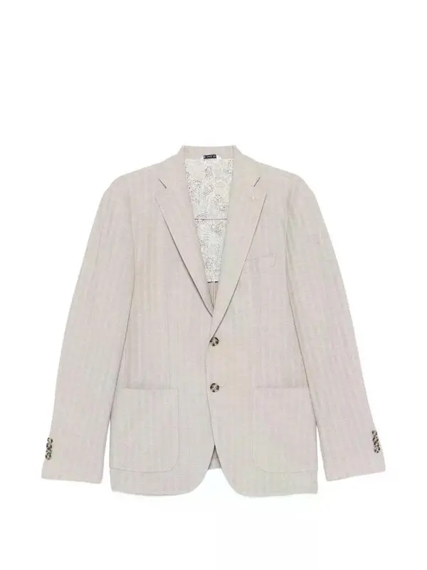 MANUEL RITZ Buttoned Pocket Blazer