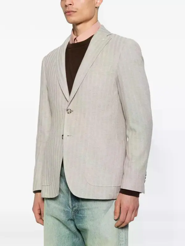 MANUEL RITZ Buttoned Pocket Blazer