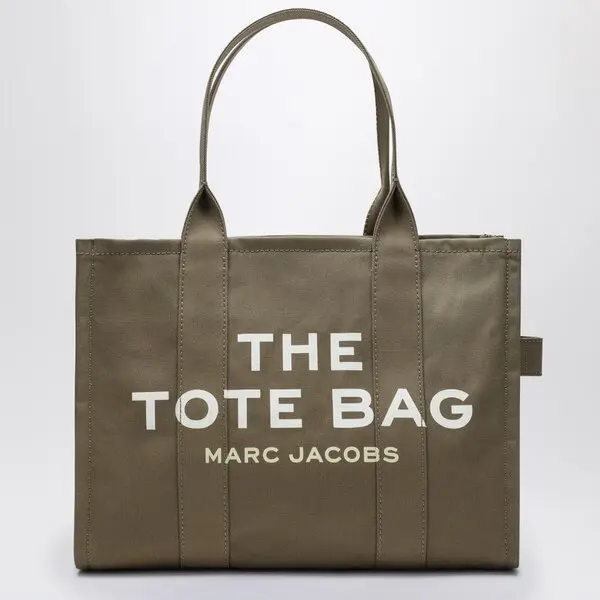 Marc Jacobs Slate Canvas Large Tote Bag - Green