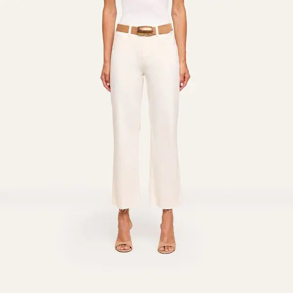 L'AGENCE Wanda Cropped Wide-leg Jean