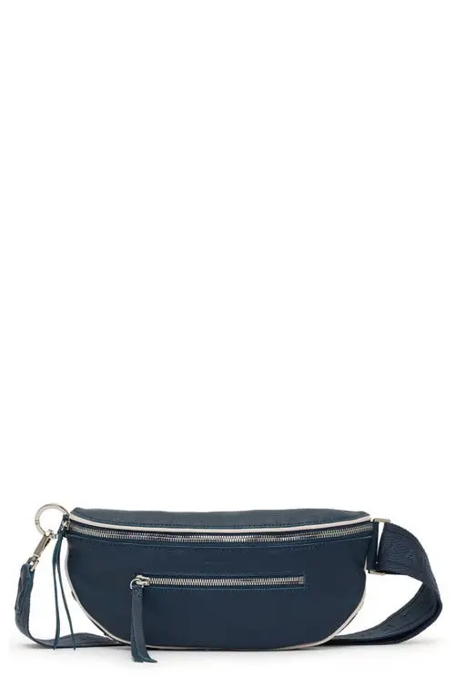 HAMMITT Medium Charles Crossbody Bag - Nautical Navy/silver