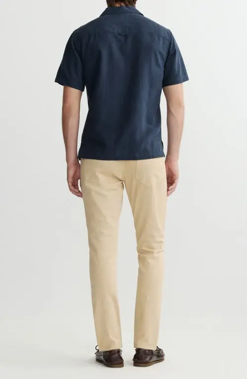 DL1961 Hugh Relaxed Fit Camp Shirt - Nautical