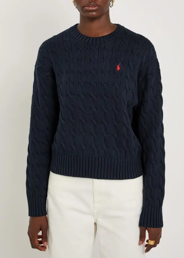Polo Ralph Lauren Cable-knit Cotton Jumper