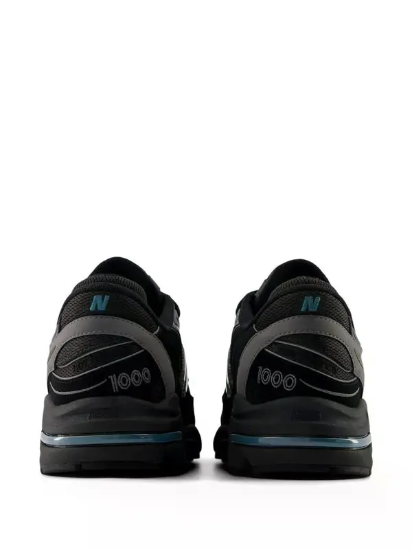 NEW BALANCE 1000 Mesh-overlay Sneakers - Black