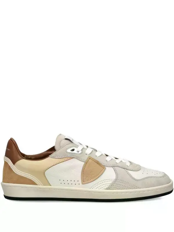 Philippe Model Panel Pgal Low Top Sneakers - Neutrals