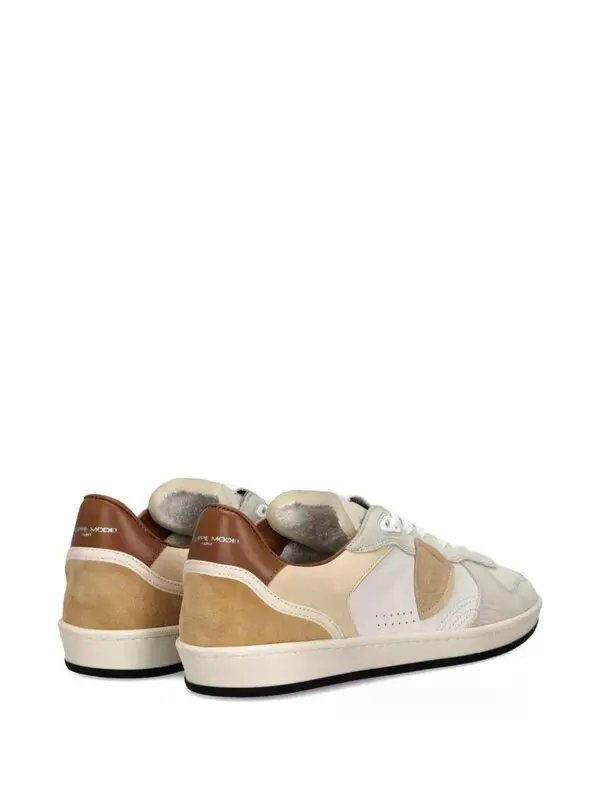 Philippe Model Panel Pgal Low Top Sneakers - Neutrals