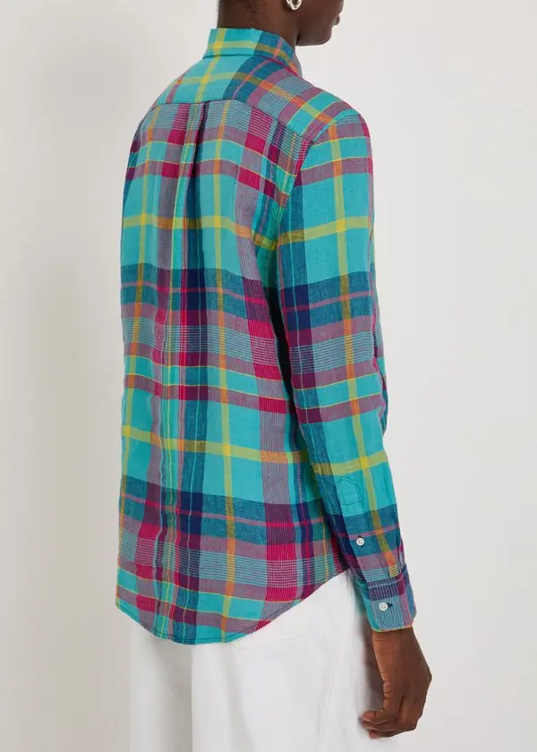 Polo Ralph Lauren Plaid Linen Shirt