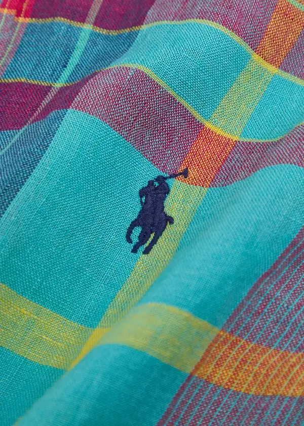 Polo Ralph Lauren Plaid Linen Shirt