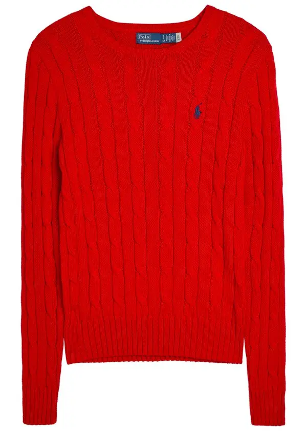 Polo Ralph Lauren Cable-knit Cotton Jumper