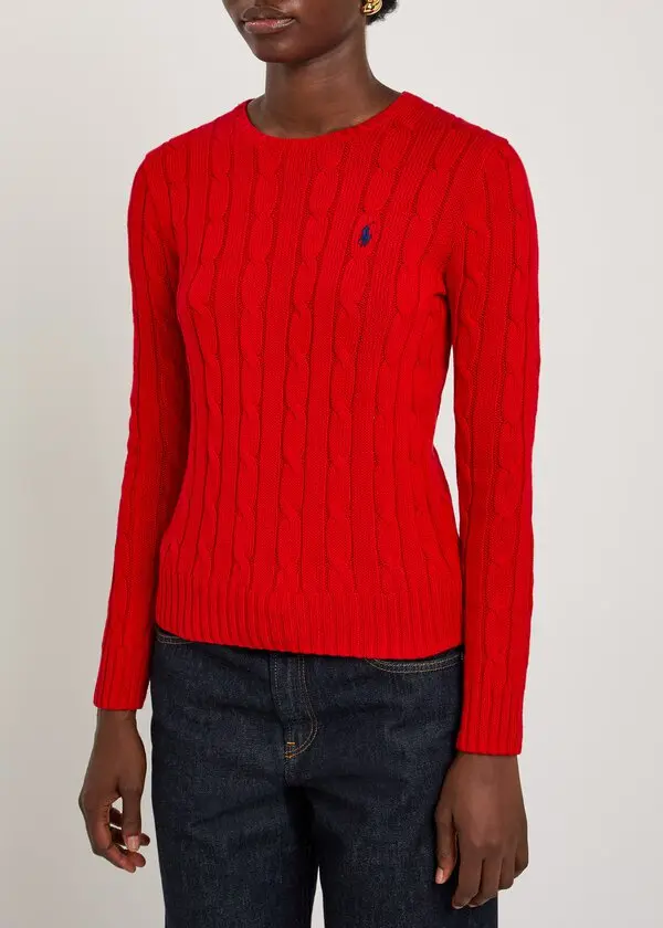 Polo Ralph Lauren Cable-knit Cotton Jumper