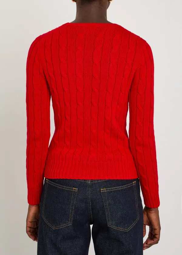 Polo Ralph Lauren Cable-knit Cotton Jumper