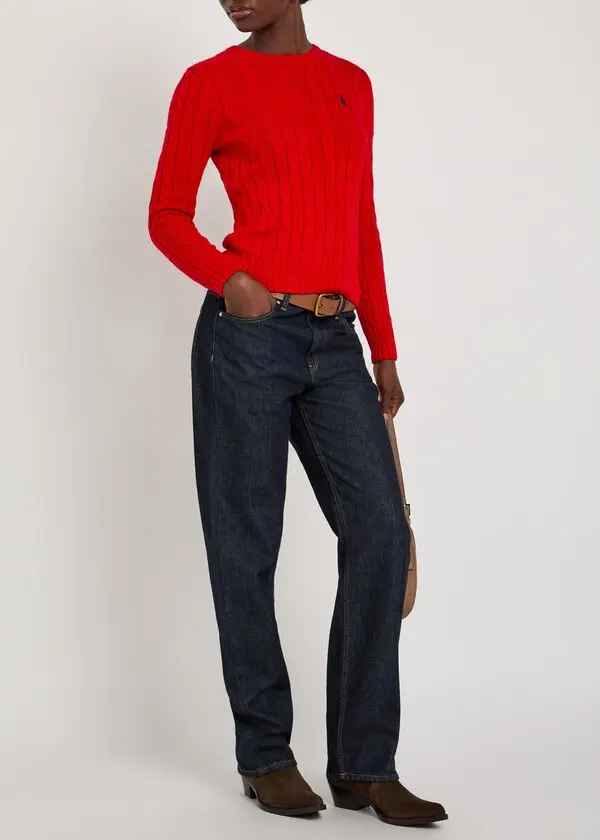 Polo Ralph Lauren Cable-knit Cotton Jumper