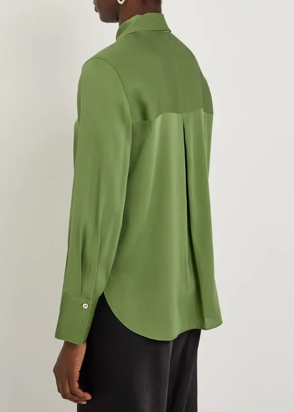 Vince Stretch-silk Blouse