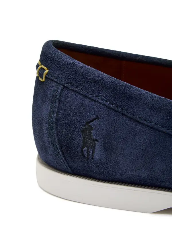 Polo Ralph Lauren Merton Suede Loafers - Navy