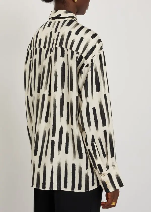 AKYN Robbie Printed Tencel Shirt