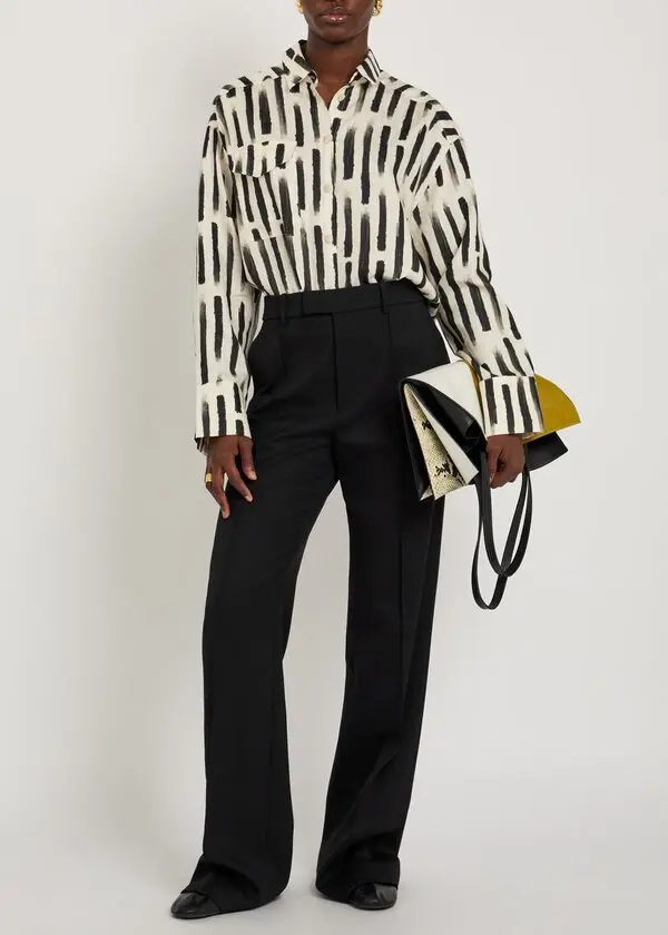 AKYN Robbie Printed Tencel Shirt