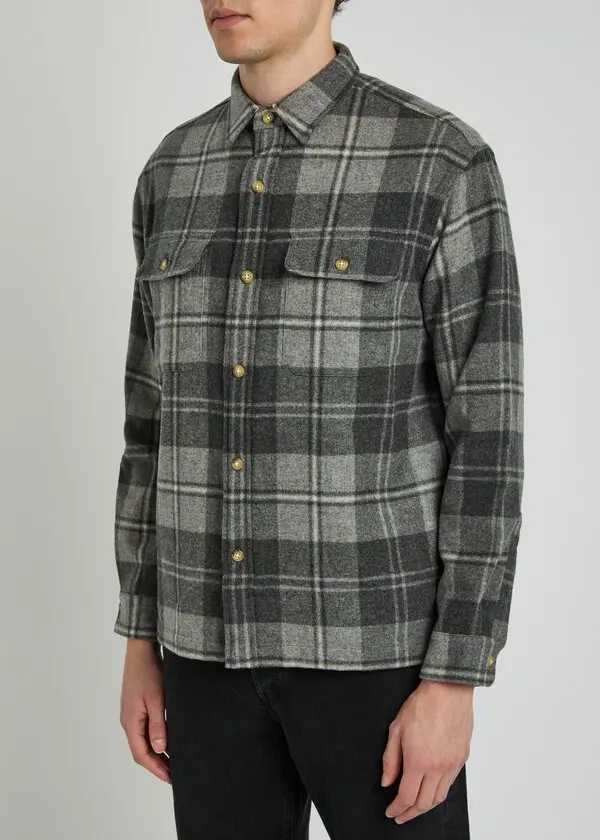 Polo Ralph Lauren Plaid Wool Overshirt