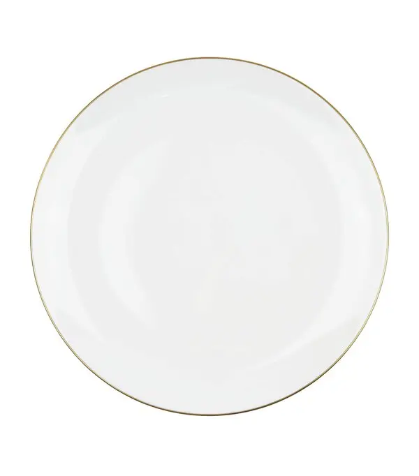 RICHARD BRENDON Line Coupe Salad Plate - Gold