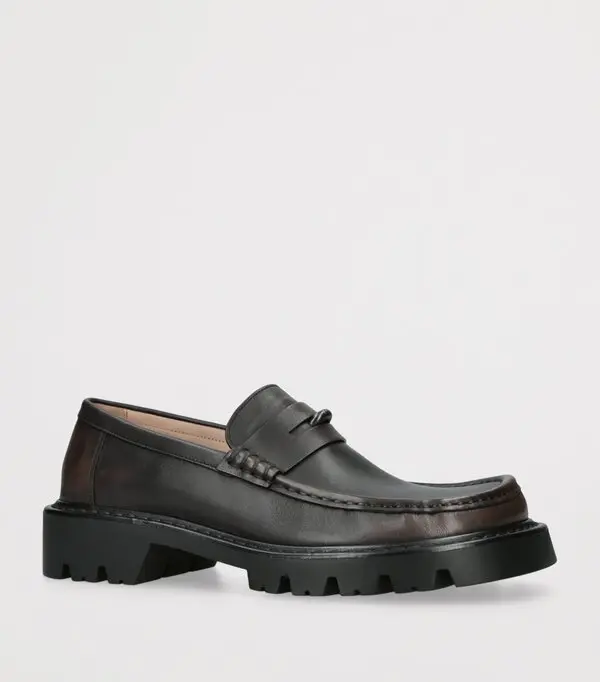 Loewe Leather Sierra Loafer