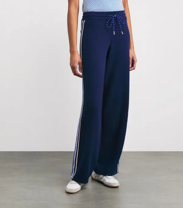 Guest In Residence Cotton-blend Stripe Sweatpants