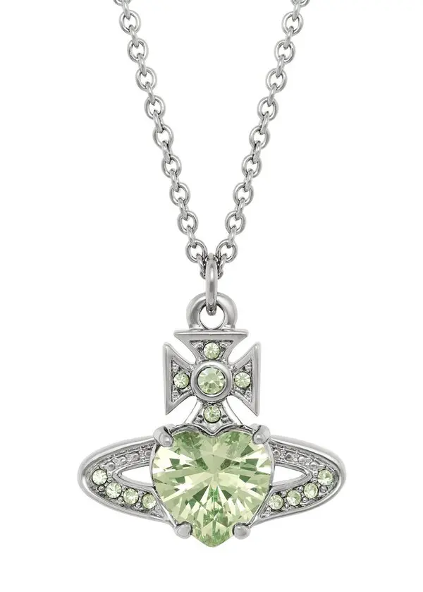 VIVIENNE WESTWOOD Ariella Crystal-embellished Orb Pendant Necklace - Green