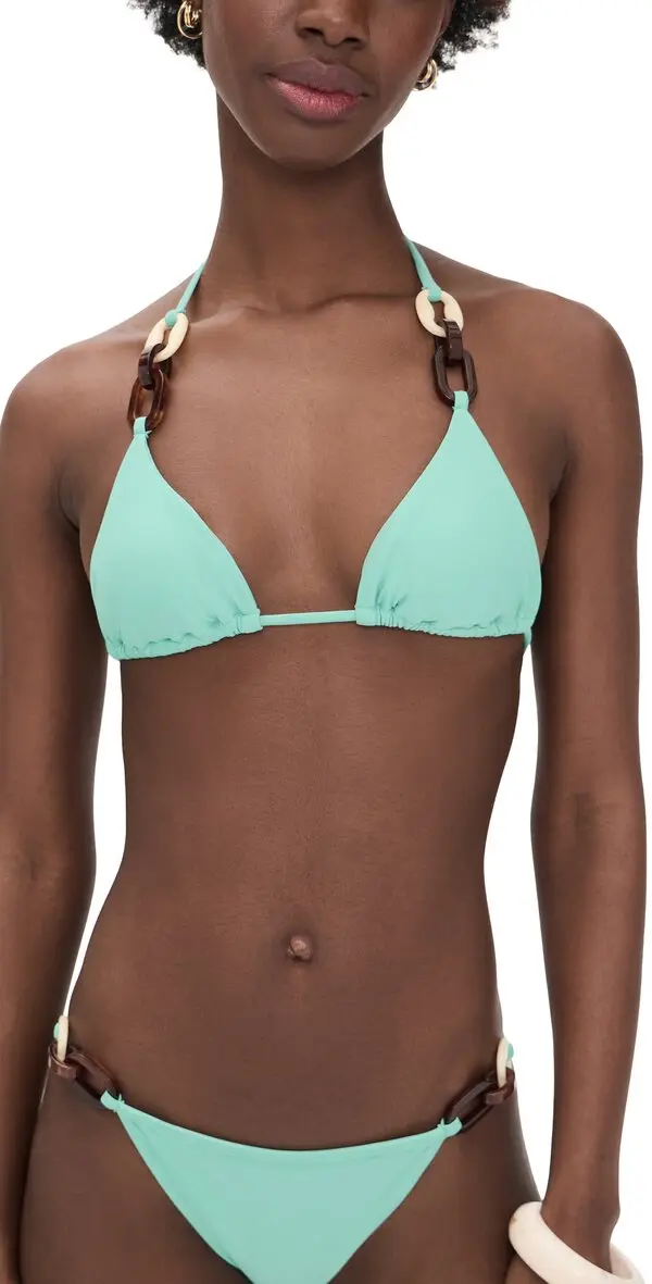 Ramy Brook Nancy Bikini Top - Seaglass