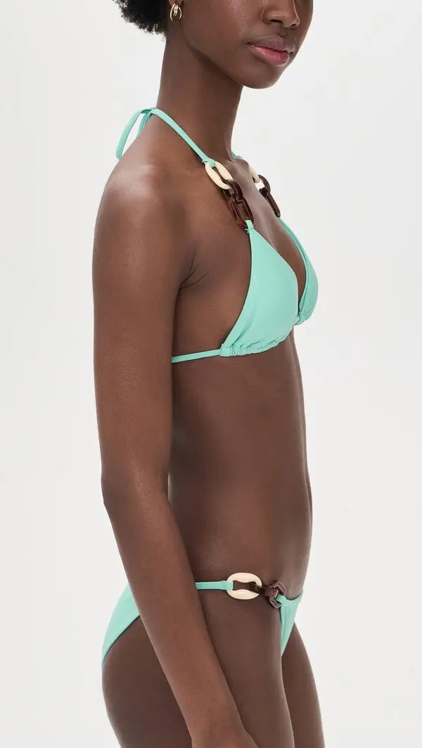 Ramy Brook Nancy Bikini Top - Seaglass