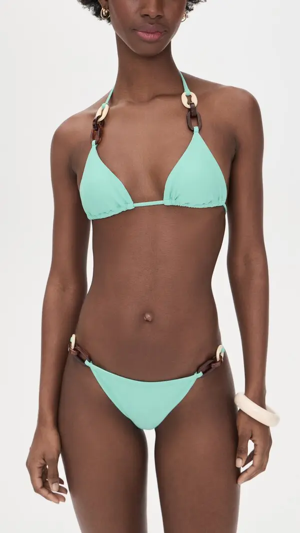 Ramy Brook Nancy Bikini Top - Seaglass