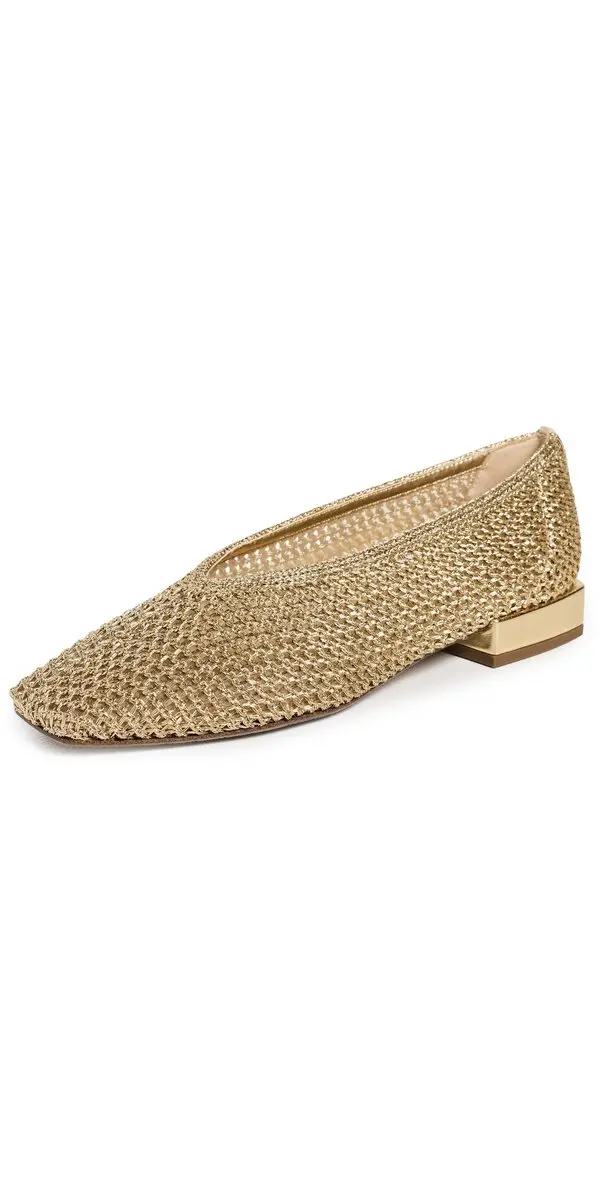 Sam Edelman Kasey Ballet Flats - Amber Gold