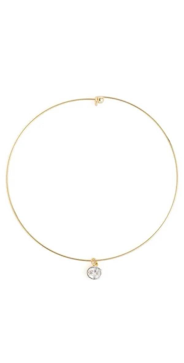 LUV AJ The Marais Pendant Wire Necklace - Gold
