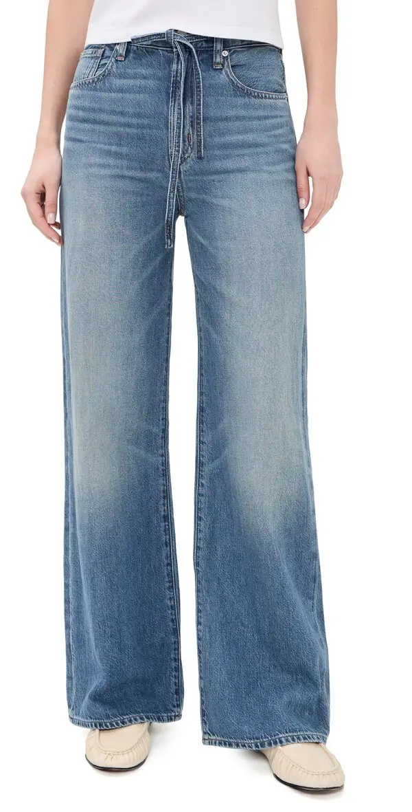 Madewell The Ultimate Wide Leg Jeans - Pickett Wash