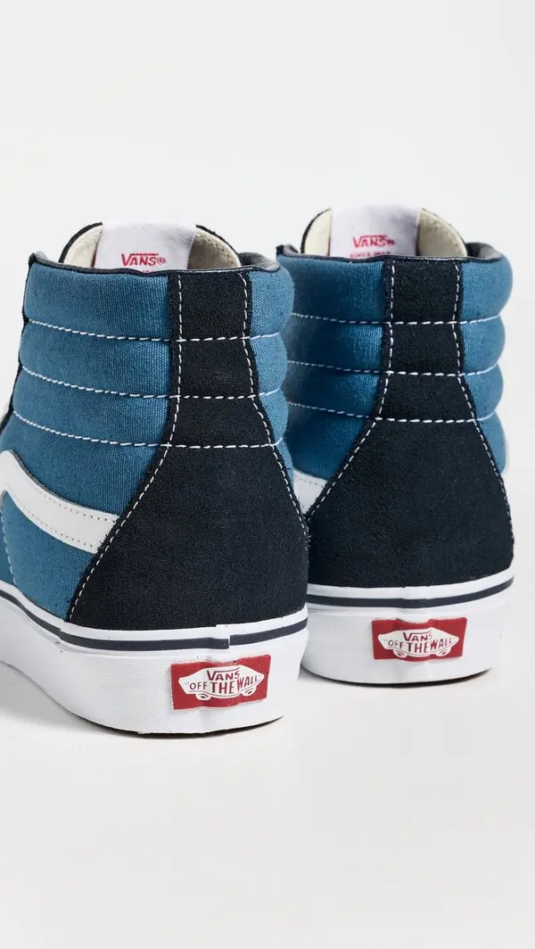VANS Suede High Top Sneakers - Navy